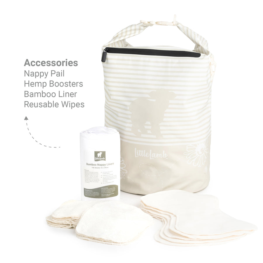Reusable Onesize Pocket Nappy Kit – LittleLamb