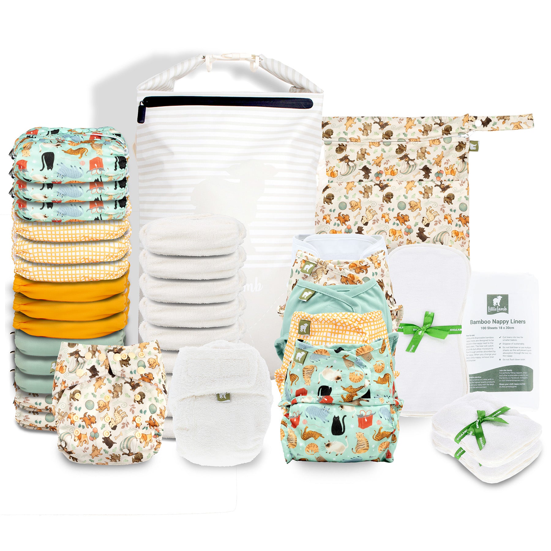 Reusable Nappy Complete Kit – LittleLamb